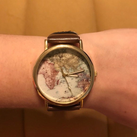 Jewelry | World Map Watch | Poshmark